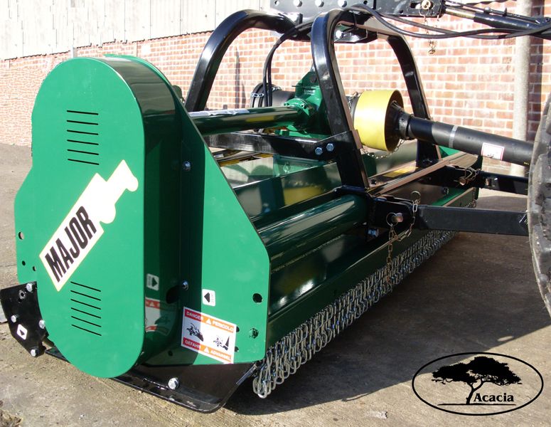Flail Mower Shredder Collection System